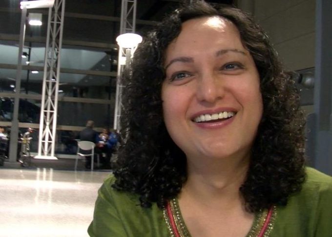 Gay rights activists Maya Jafer supports the film Hansa Ek Sanyog ...